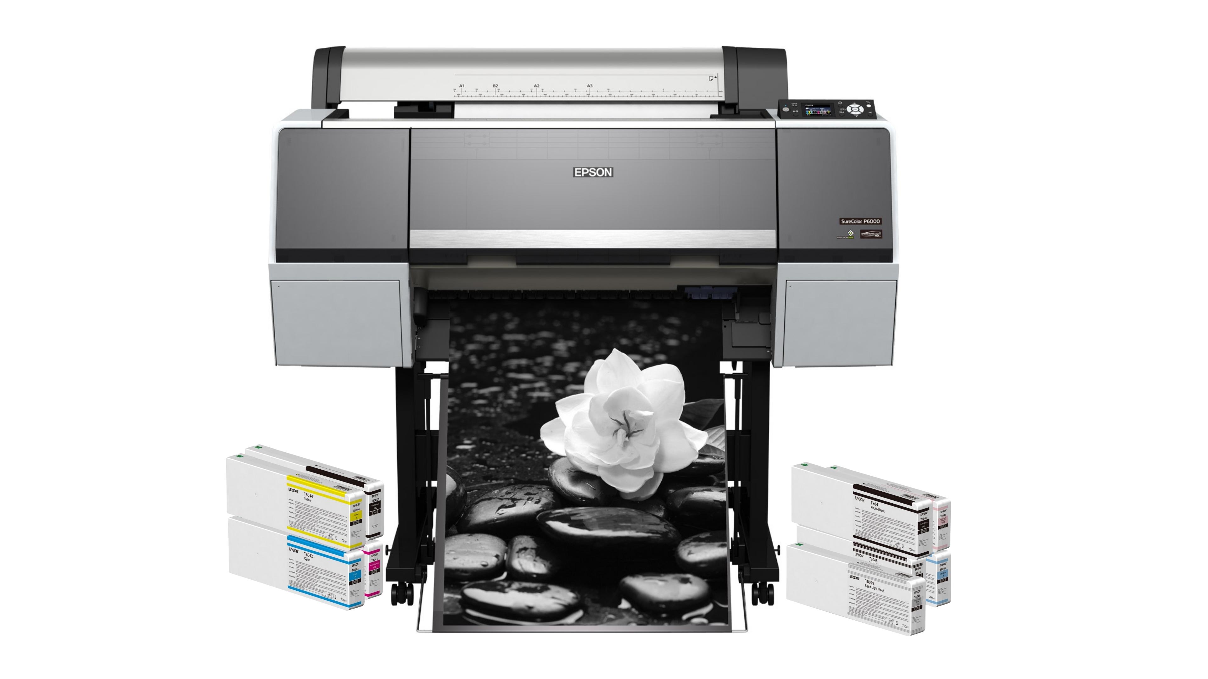 Плоттер Epson SureColor SC-P6000 Ink bundle - купить в фирменном ...